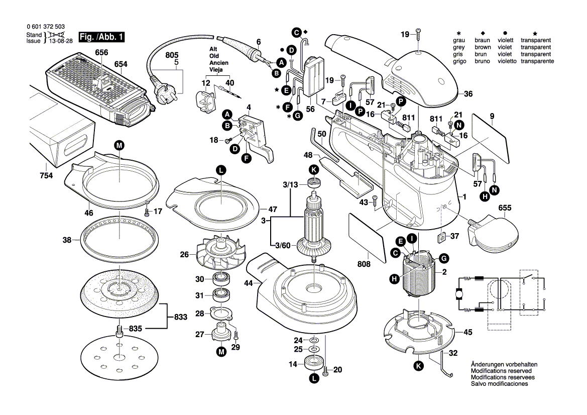BOSCH Unterlegscheibe DIN 315-M8-GT-C | Ersatzteile für Winkelschleifer ...