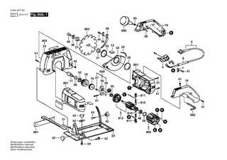 BOSCH Spannstift 6x36 DIN 7346 | Ersatzteile für GKS 24 V, PKS 46 ...