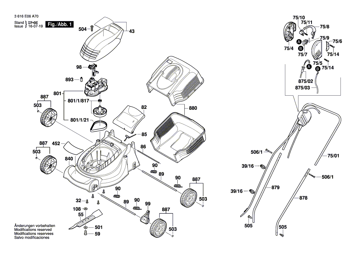 Ersatzteile Bosch Rotak 32