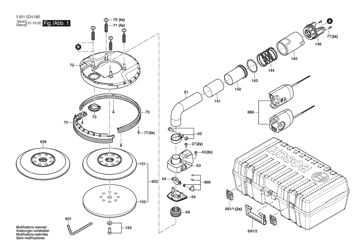 BOSCH GTR 55-225 - 3601GD4030
