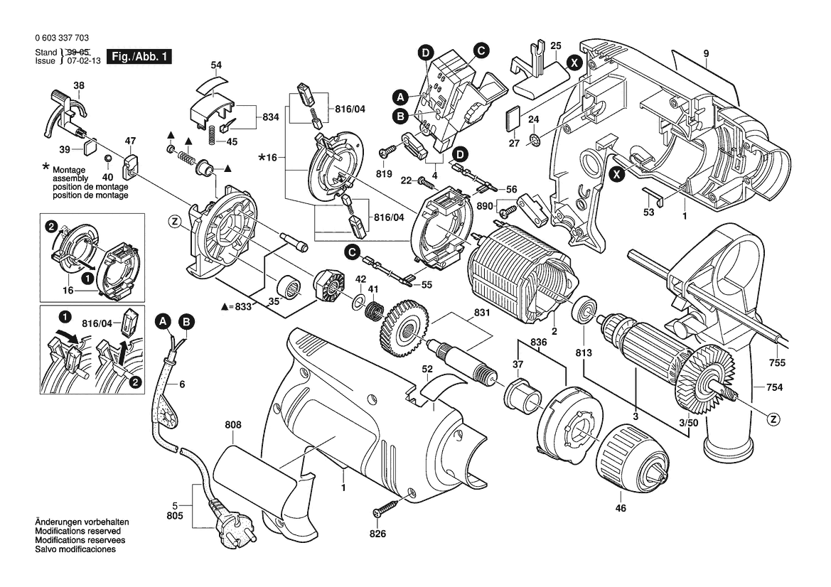 BOSCH PSB 500 RE - 0603337703