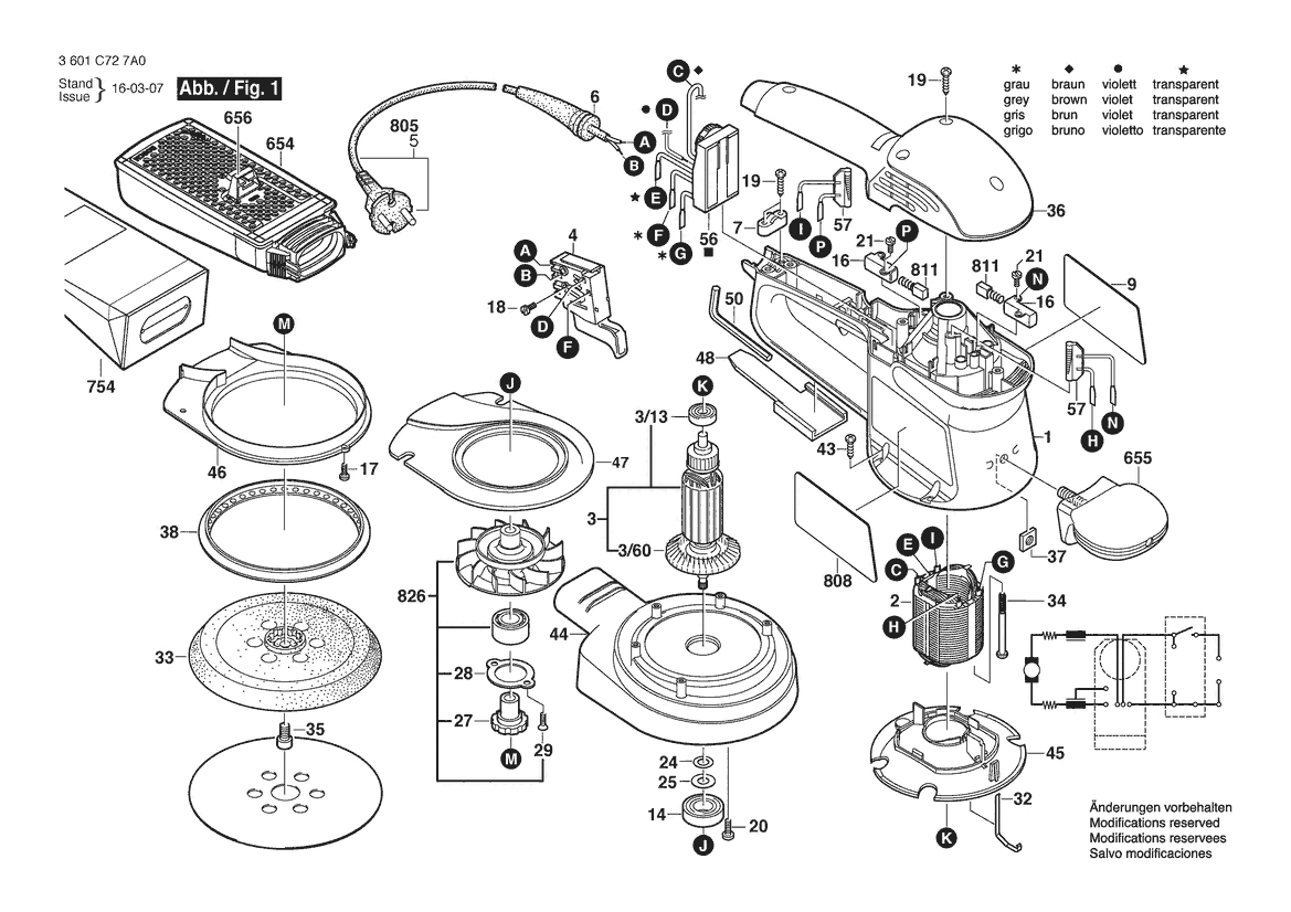 BOSCH GEX 150 AC - 3601C727A0