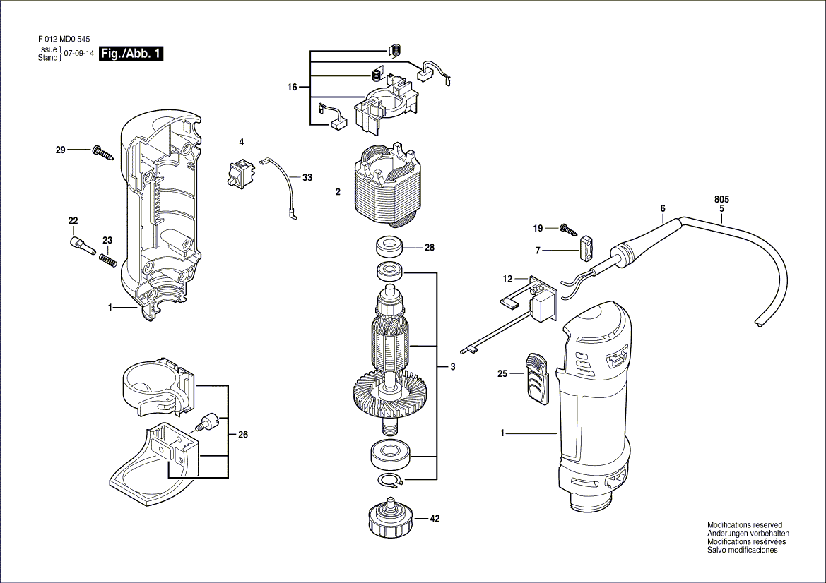 BOSCH RZ5 - F012MD0545
