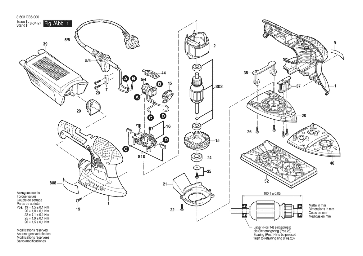 BOSCH PSM 200 AES - 3603CB6040