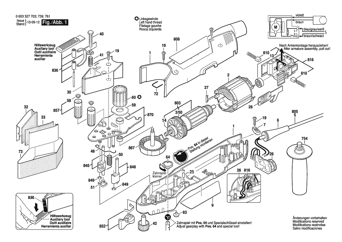 BOSCH PVS 300 AE - 0603327738