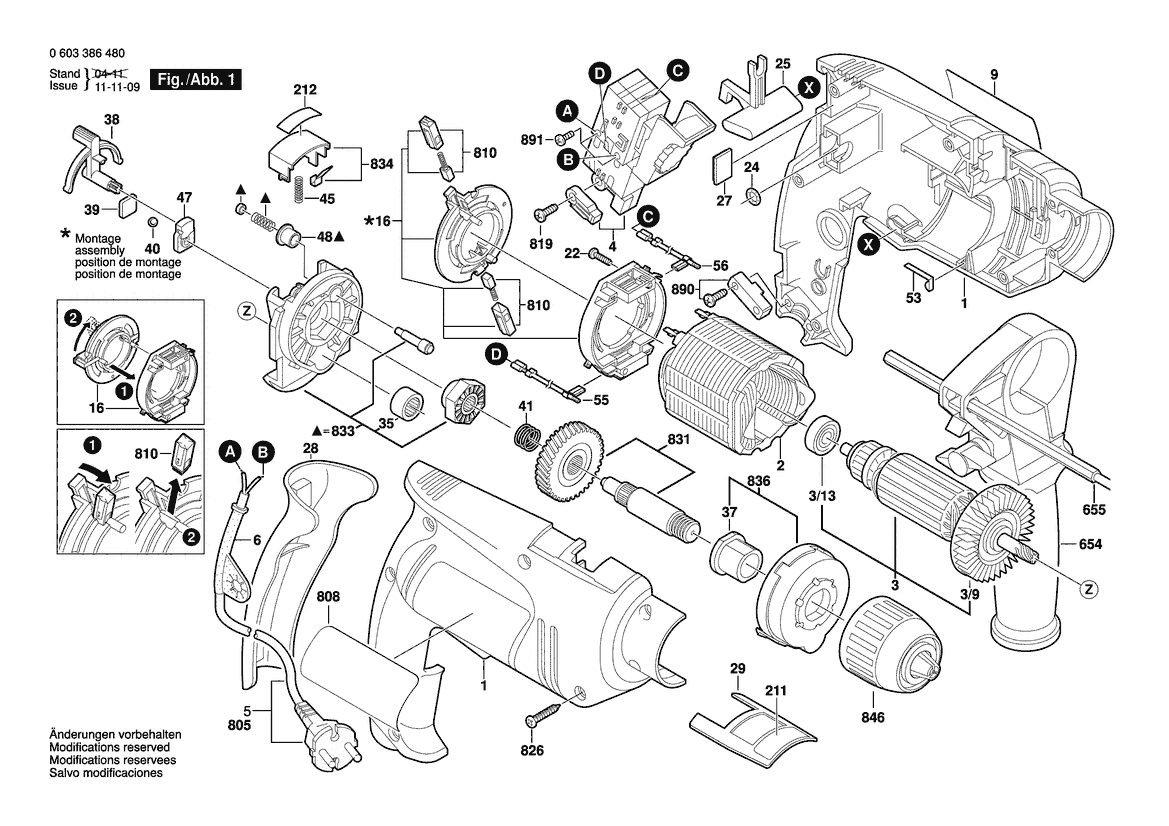 BOSCH PSB 700 RE - 0603386484