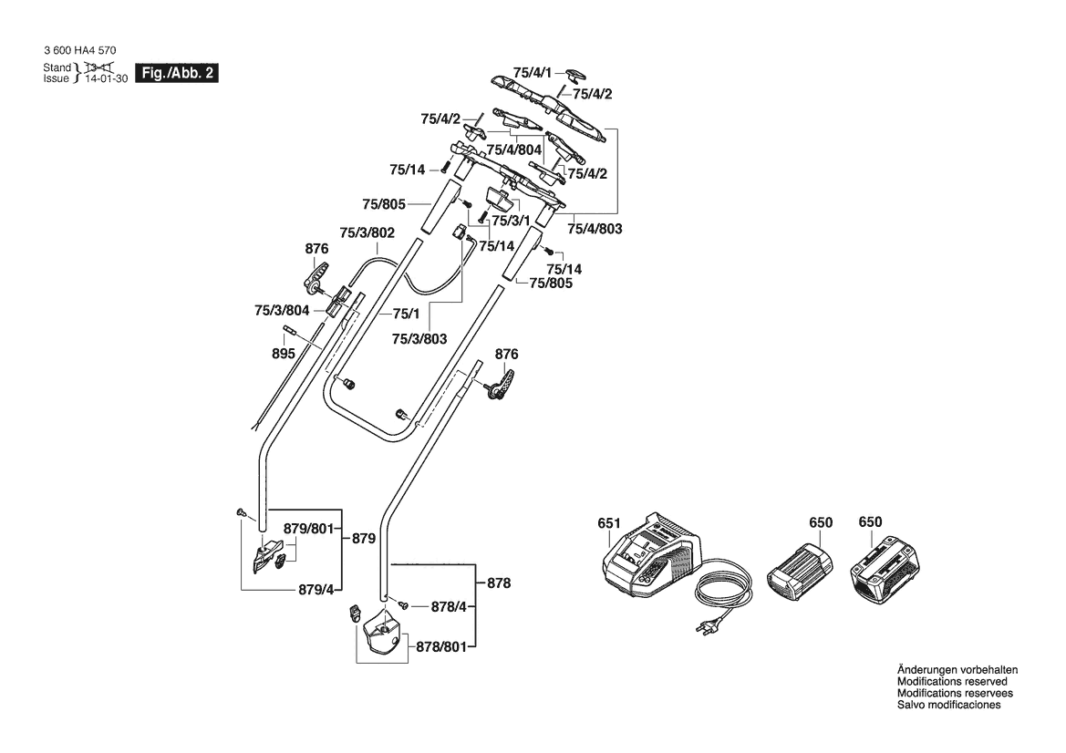 BOSCH Rotak 370 LI - 3600HA457A